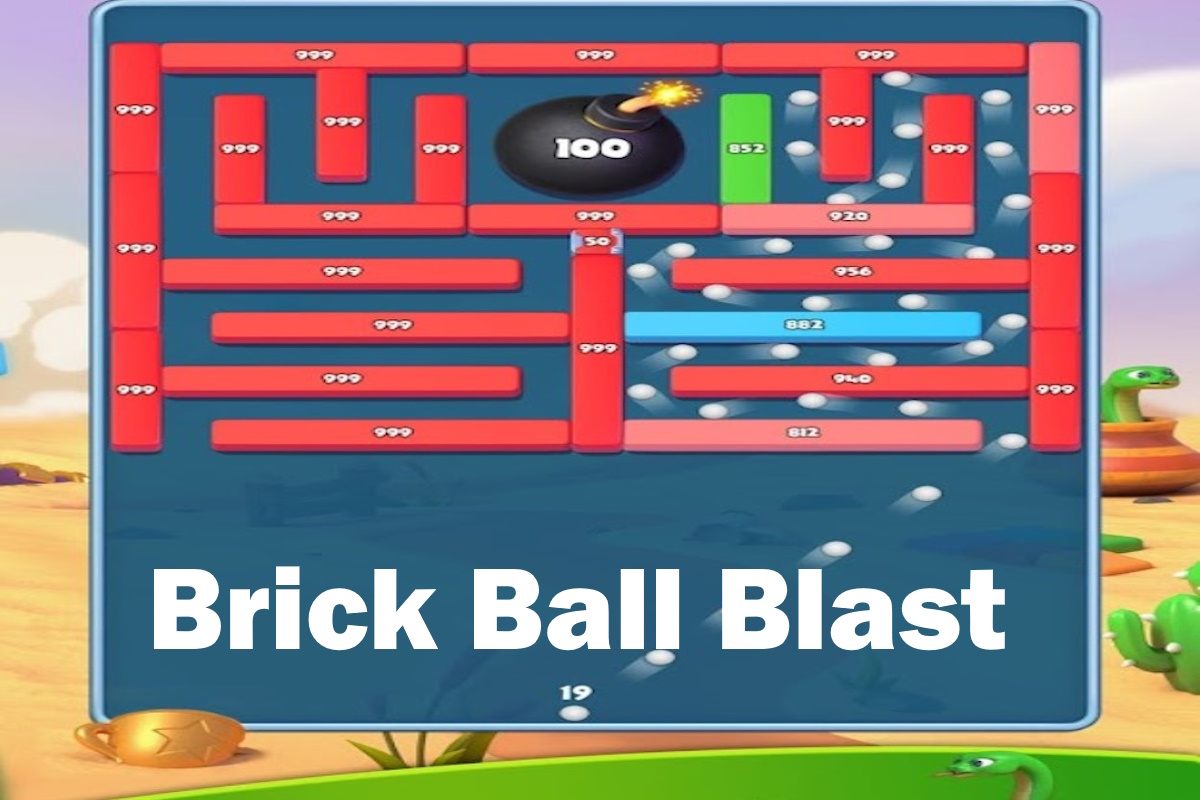 Скачать взломанную игру Brick Ball Blast на Андроид бесплатно